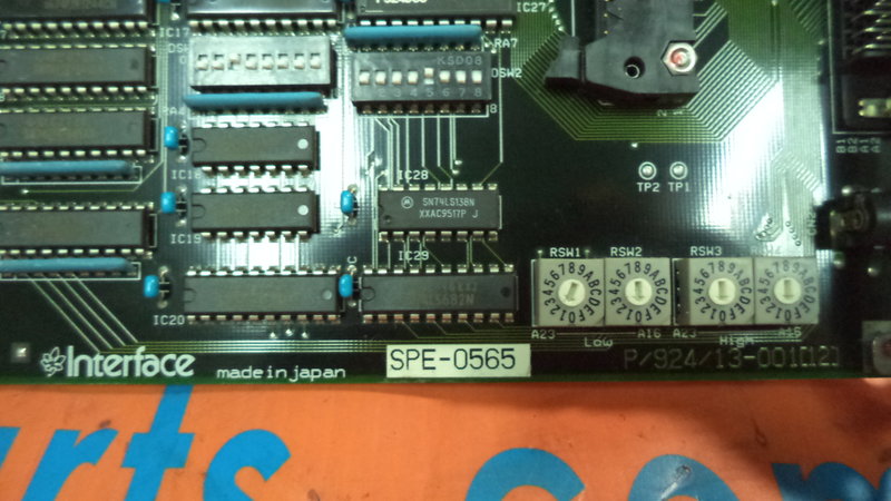 INTERFACE SPE-0565 & P/924/13-001[12] - PLC DCS SERVO Control MOTOR POWER SUPPLY IPC ROBOT